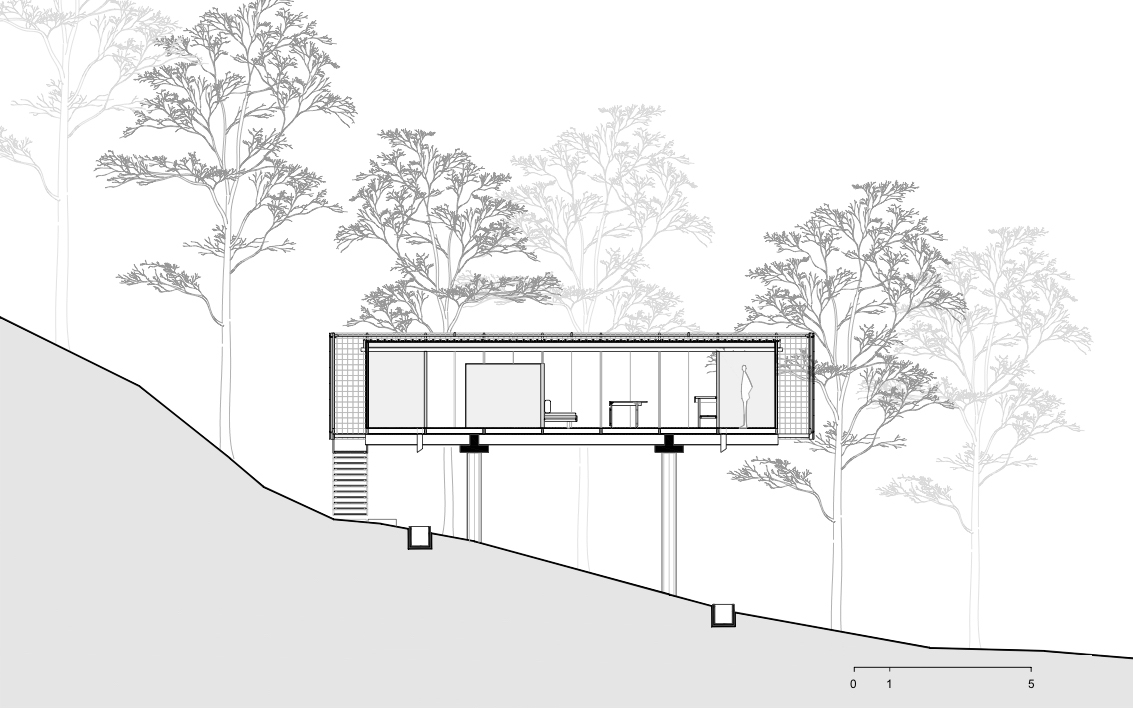 4- Corte Longitudinal | mdc . revista de arquitetura e urbanismo